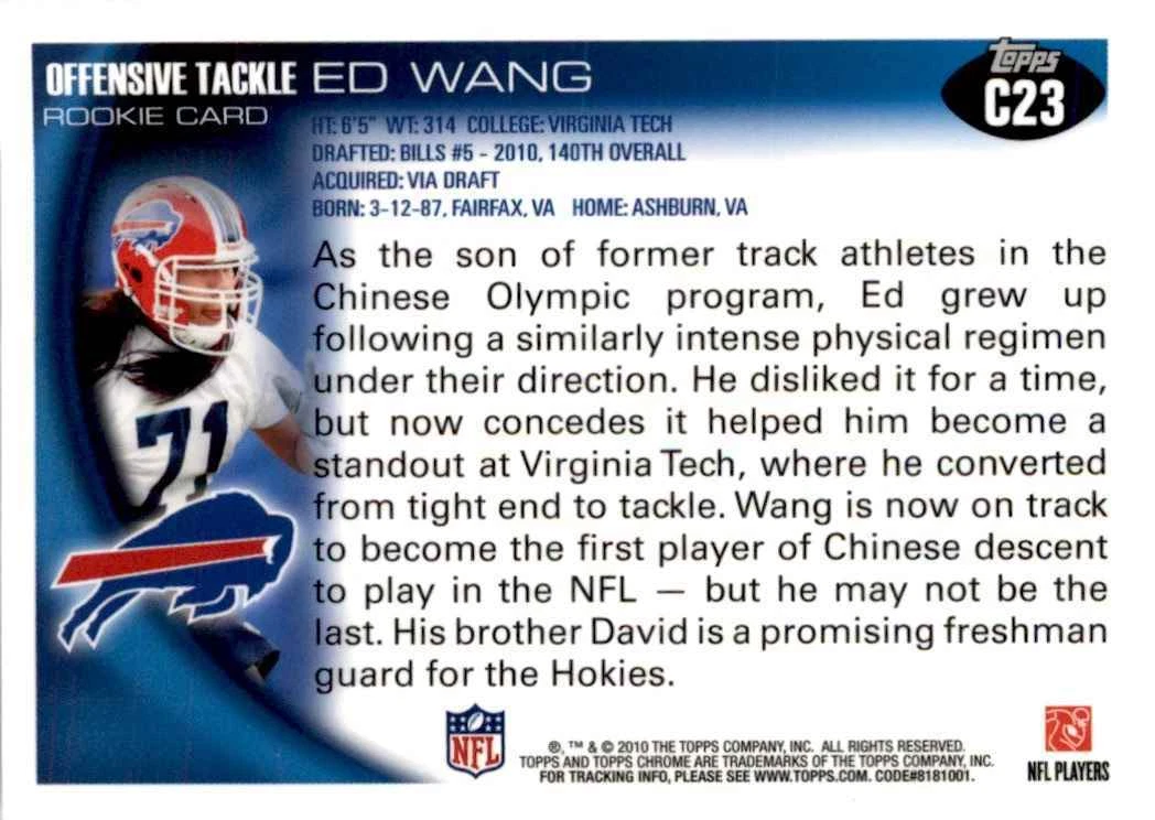 Ed Wang Bills