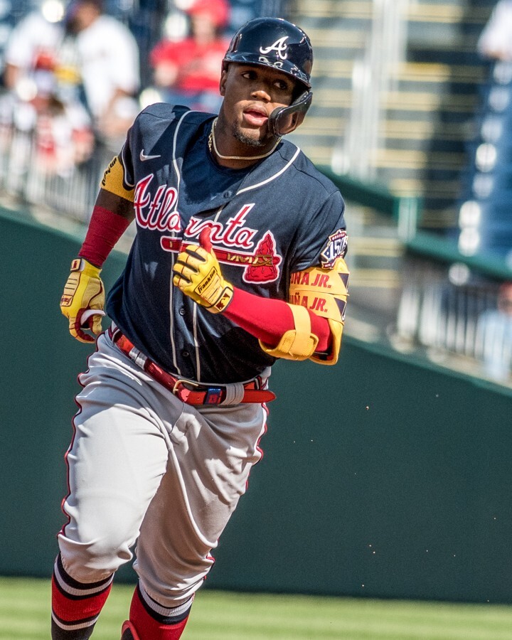 Ronald Acuna, Jr., Atlanta Braves Color 8x10 Unsigned Photo | eBay