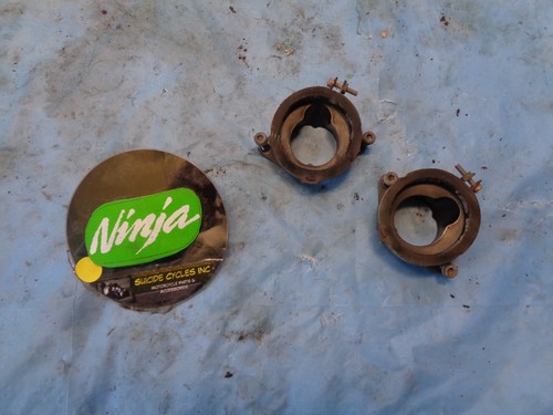 2006 EX 650 Ninja intake boots throttle body bodies carburetor Kawasaki ...