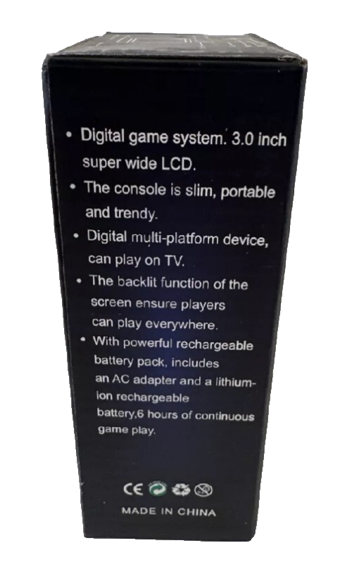 Game Box Plus Handheld Console – Retro Gaming System w/ Preloaded Games ...