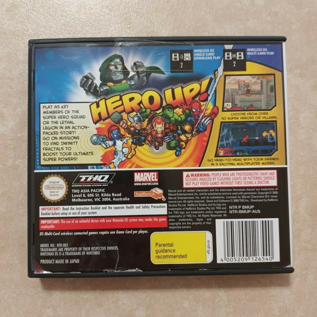 Super Hero Ds Games