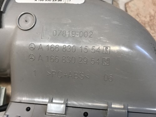 MERCEDES-BENZ GL X166 GL 500 4-matic Dashboard Air Vents A1668302954 ...