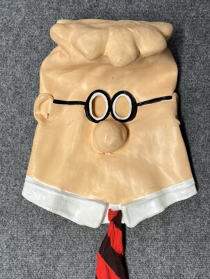 Dilbert Rubber Mask 1990s Halloween Costume Cosplay Comic Strip 90s ...