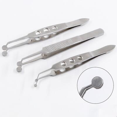 Meibomian Gland Expressor Forceps Ophthalmic Eye Tool Stainless Steel ...