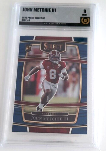 John Metchie III 2022 Select Draft Picks Blue Retail RC #9 Concourse GG ...