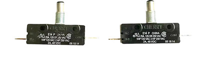 2 Pack Cherry 0E14-01M0 Switch Snap Action E13-SP ZF Metal Over Travel ...