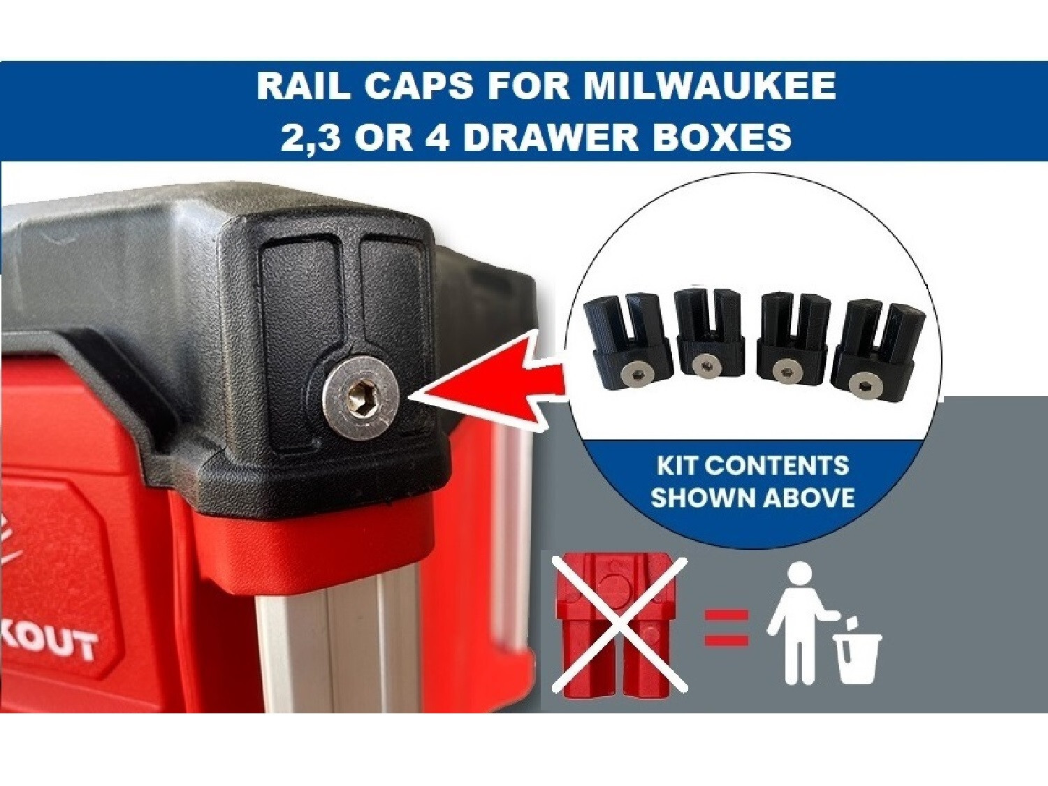 Milwaukee Packout, Bamboo Folding / Detachable Table, (Table Included ...