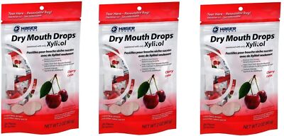 Hager Bag Dry Mouth Lozenge Cherry 2oz (3 Pack) | eBay