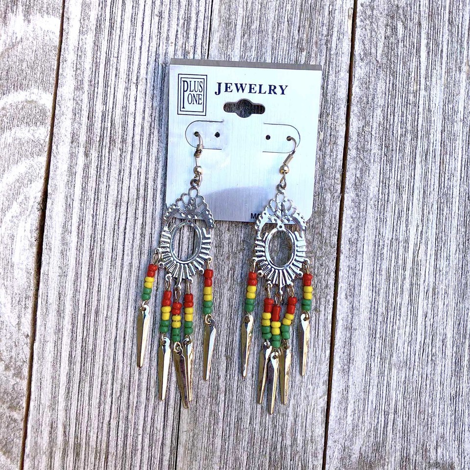 Empress Royalty Fashion Jewelry Earrings Roots Reggae Ladies Jamaica ...