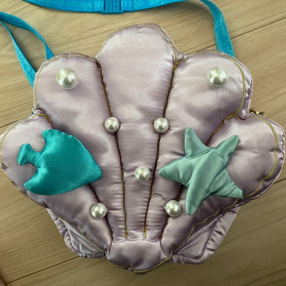Tokyo Disney The Little Mermaid Ariel Shoulder Bag & Head Band Set TDS ...