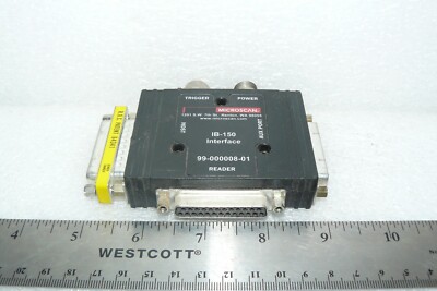 MICROSCAN IB-150 INTERFACE 99-000008-01 25 PIN | eBay