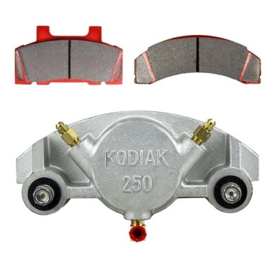 Kodiak Disc Brake Caliper w/Pads & Bolts for 7K-8K Axles Dacromet (DBC ...
