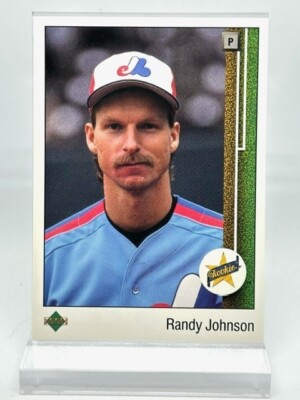 1989 Upper Deck Randy Johnson Rookie Baseball Card #25 MINT Condition ...