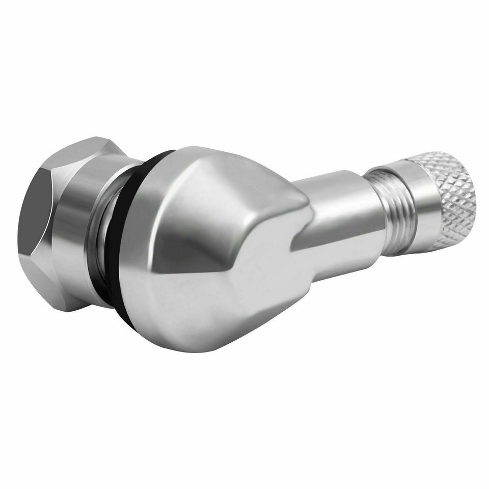 Sleek Aluminium Motorcycle Valve Stem Extenders 2 Pieces 90 Degree Bend ...