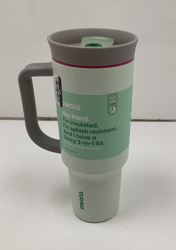 Owala 40oz Insulated Stainless Steel Straw Tumbler - Missing Straw ...