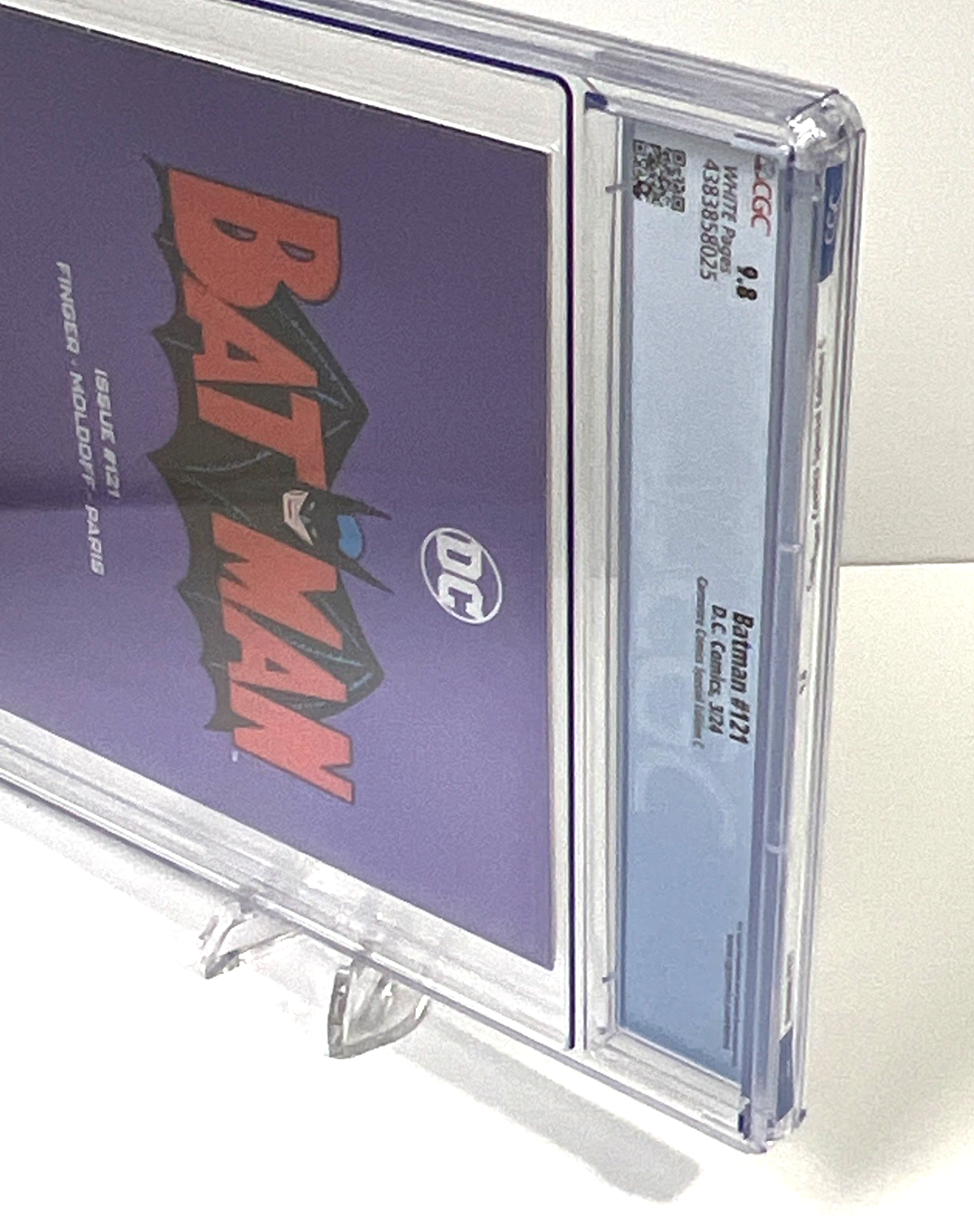 Batman #121 - CGC 9.8 - Carnivore Comics - C Variant - DC Comics 1959 ...