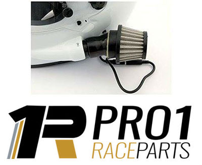 Mini Helmet Fresh Air Blower Fan Kit Allstar Speedway Burnout Drag Race ...