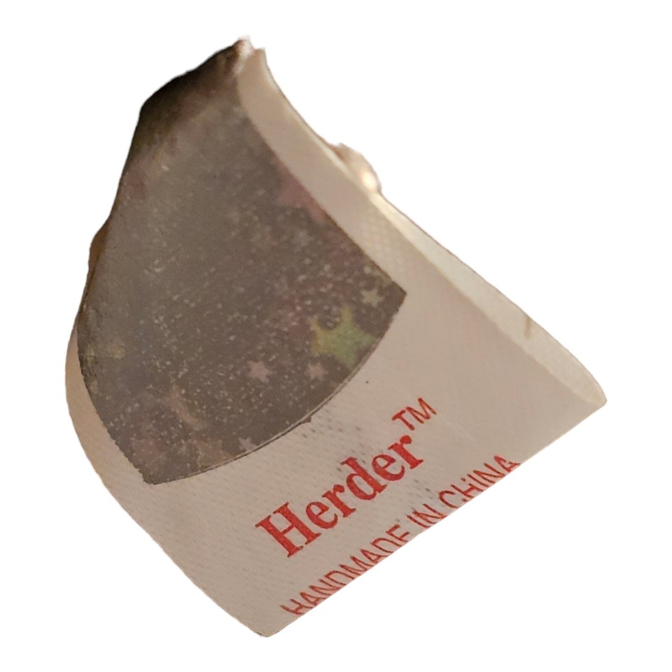 Vintage Ty Beanie Baby Herder Old English Sheepdog 2002 CLEAN 5" Grey ...