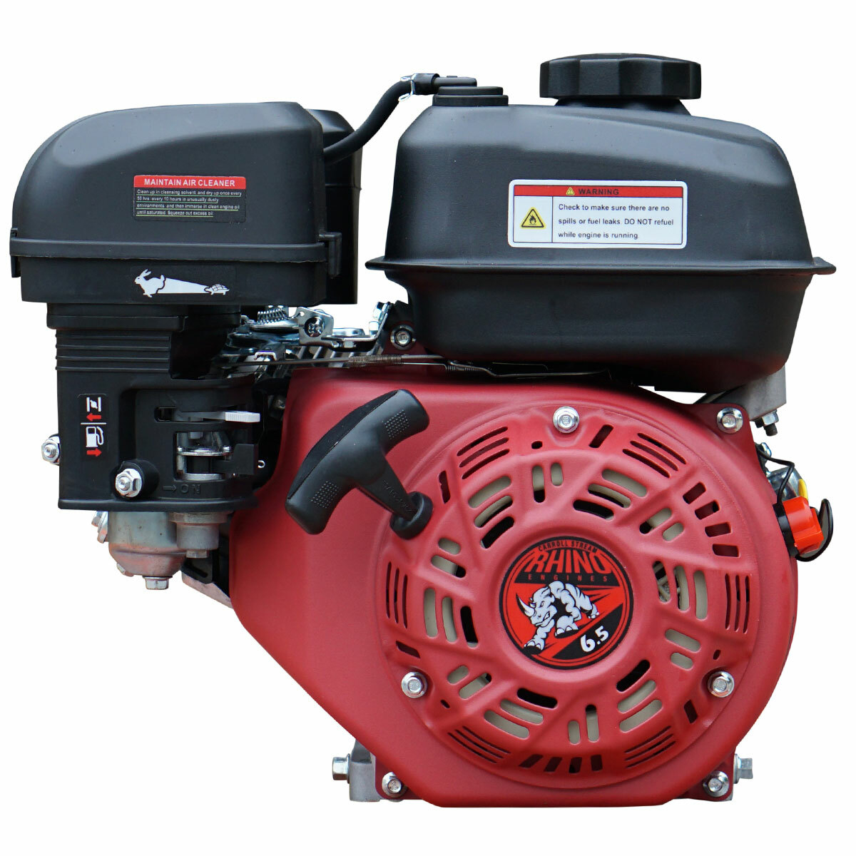 New 6.5HP Gas Engine Pull Start Side Shaft 6.5 Pull Carroll Stream ...