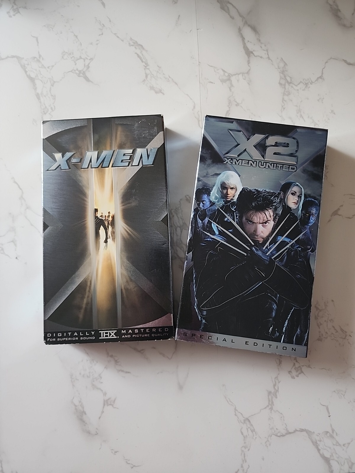 X-MEN, X2 X-MEN UNITED VHS Tape, COMPLETE/TESTED SEE PHOTOS (VHS70) | eBay