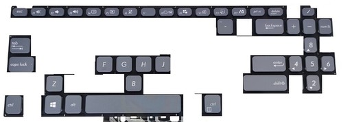 AS293 Key for keyboard Asus Vivobook X515E X515MA X515J X515JA X515EA ...