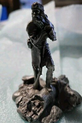 People of the Wild West Pewter 1981 The Fur Trapper 3.5" Collectible | eBay