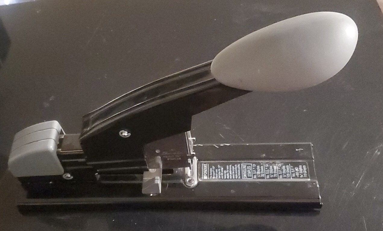 Swingline StrongArm 113 Heavy Duty Stapler 113XD Black for sale online ...
