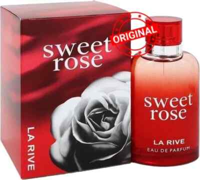 La Rive Sweet Rose EDP💯ORIGINAL 3 FL OZ / 90ml Fragrance Women perfume ...