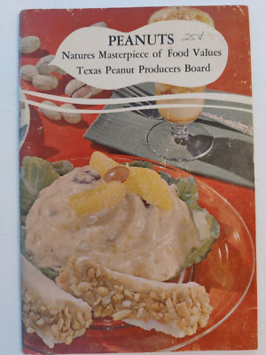 Peanuts Cookbook - Texas Peanut Producers | eBay