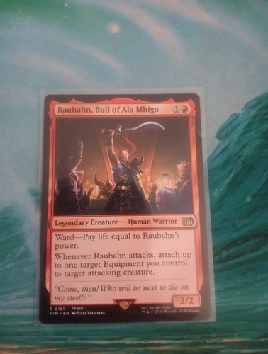 Raubahn, Bull of Ala Mhigo Final Fantasy Regular FIN 151 Rare Legendary ...