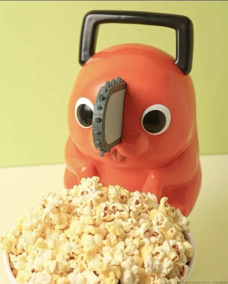 Chainsaw Man Pochita RARE Limited Edition Popcorn Bucket Edition FREE ...
