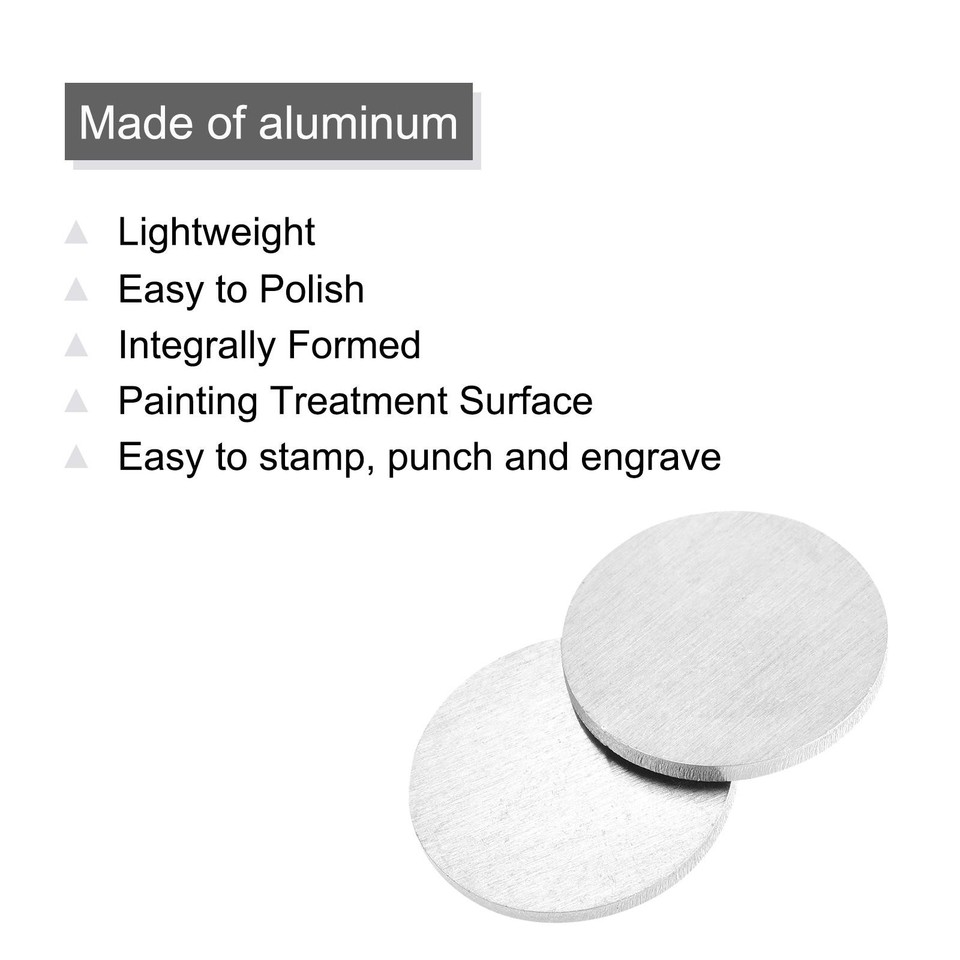 Pack of 24 Stamping Blank Aluminium Round Small DIY Tags 19mm/0.75" for ...