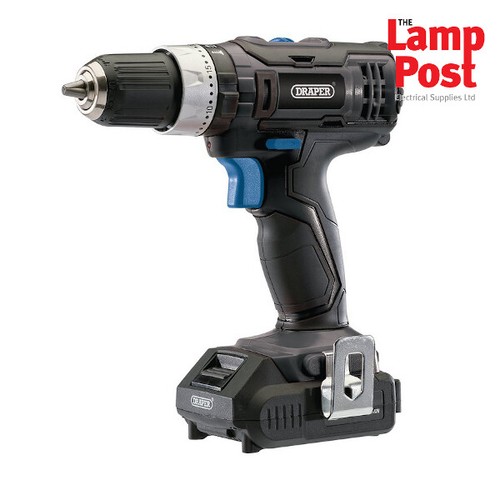 Draper 03509 D20 20V Combi Drill Kit - 1 X 2.0AH Battery, 1 X Charger ...