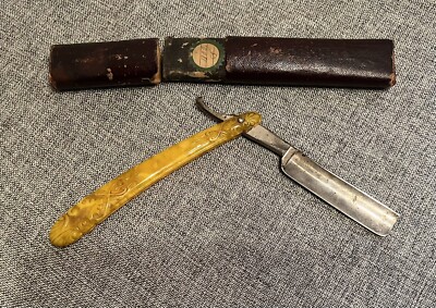 Vintage Straight Razor Ornate Clauss | eBay