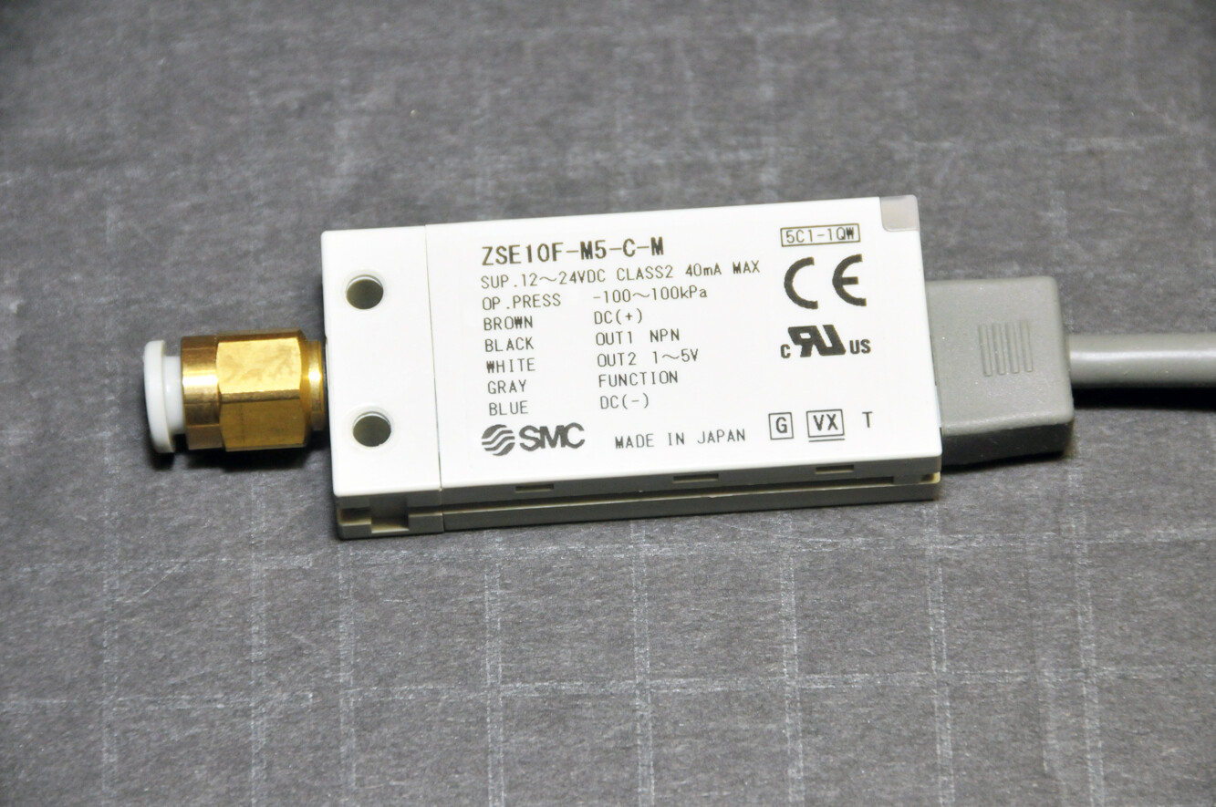 SMC ZSE10F-M5-C-M Digital Vacuum / Compound Pressure Switch –100.0 to ...