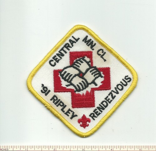 DQ SCOUT BSA 1991 FORT RIPLEY RENDEZVOUS CENTRAL MINNESOTA COUNCIL PATCH BADGE ! | eBay
