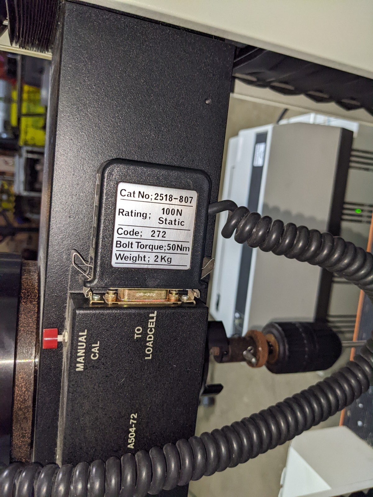 Instron 4201 Tensile Tester, Controller, Printer, 2518-807 100N Static ...