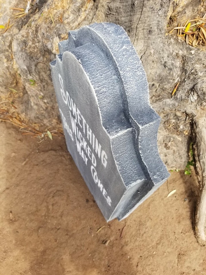 G- Faux Finished Blank Realistic Tombstone Gravestone DIY Paint, Carve ...