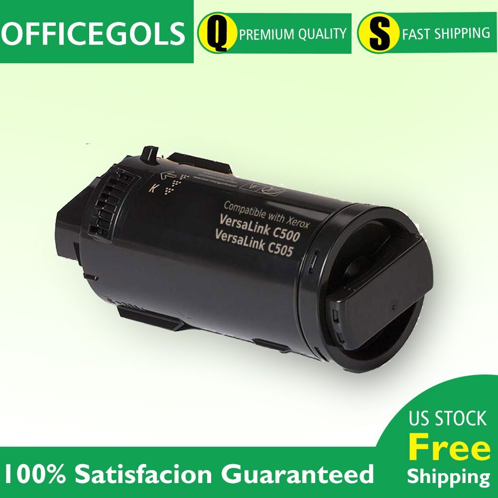 Compatible Toner Black Replacement for Xerox C500 C505 VersaLink C500DN ...