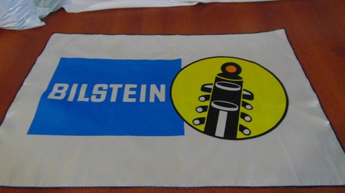 Bilstein 20x30" Flag Banner | Car Garage Racing Shop Decor Springs ...