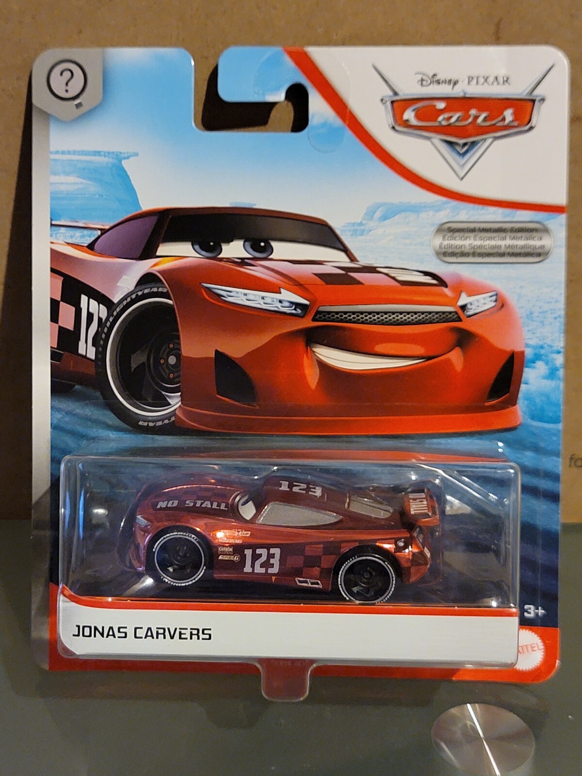 Disney Pixar Cars Jonas Carvers Special Metallic Edition - Scavenger Hunt