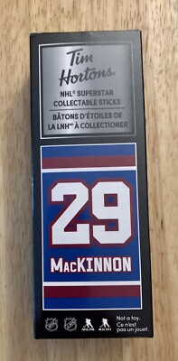 2020 Tim Hortons Mini NHL Hockey Sticks -1 Stick Nathan Mackinnon Mint ...