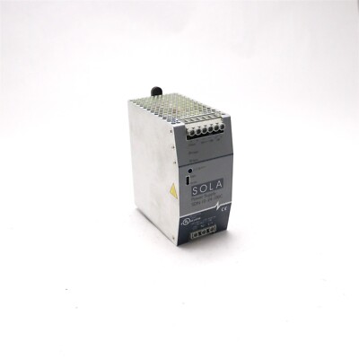 EMERSON SOLA POWER SUPPLY 24V DC 10A 100-240V 3.5A 50/60Hz SDN 10-24 ...