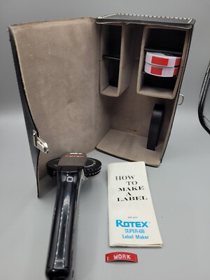 Label Makers - Rotex Label Maker