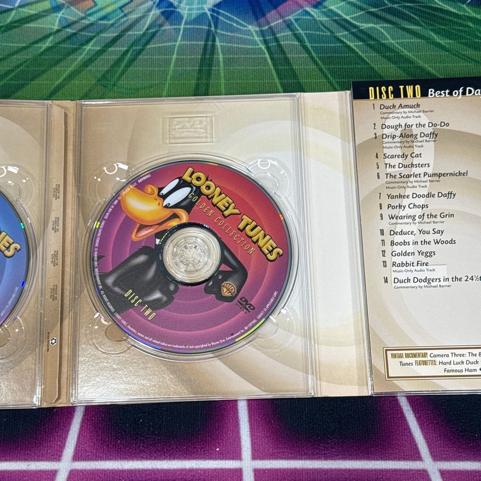 Looney Tunes Golden Collection 4-Disc DVD Set Boxed Warner Bros Classic ...