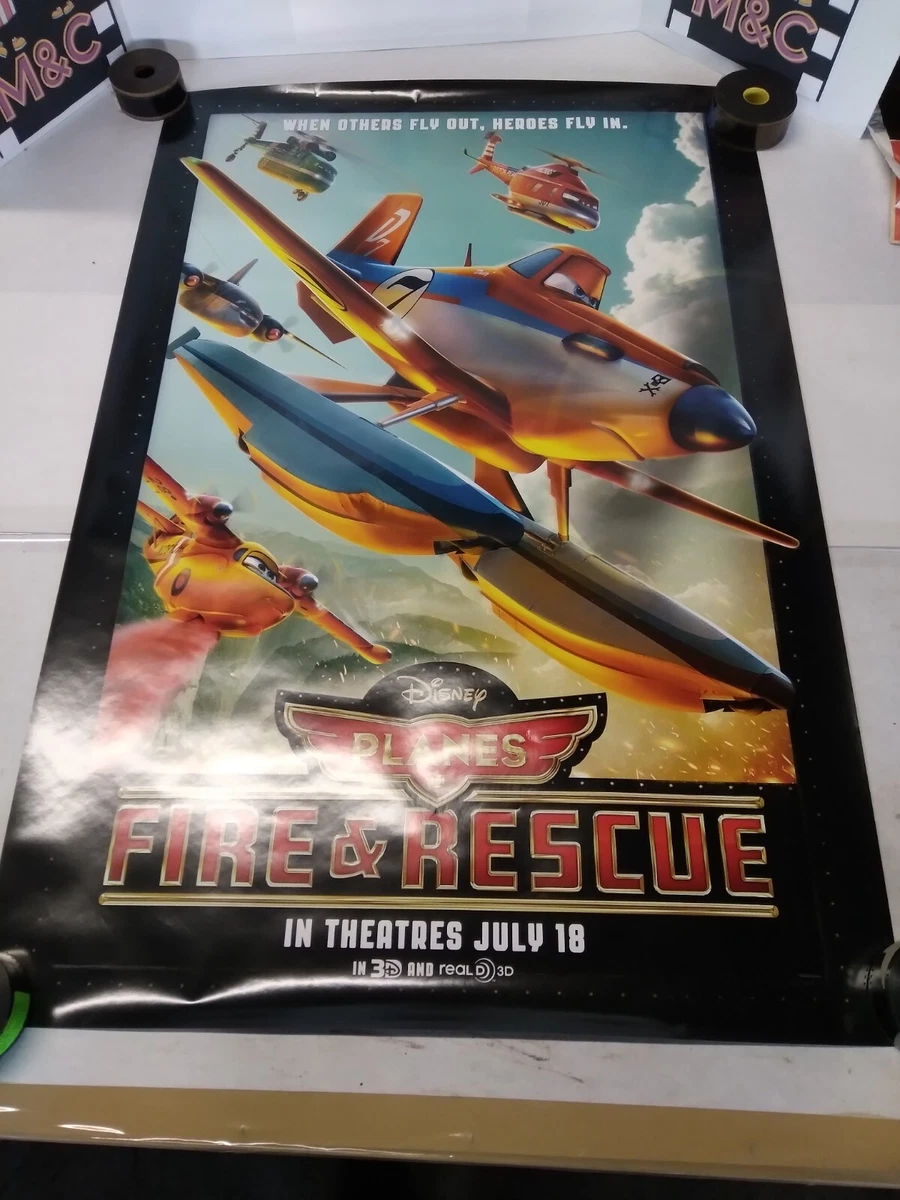 Disney Planes Fire And Rescue Poster