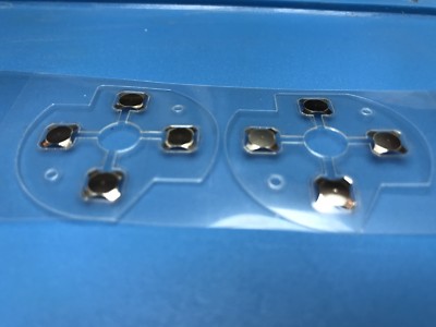 2pcs DPad Key Button Metal Patch D Pad Xbox One Controller Elite abxy ...