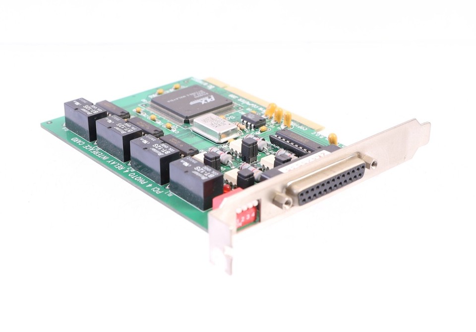 PCI PHOTO 4 RELAY INTERFACE CARD | eBay