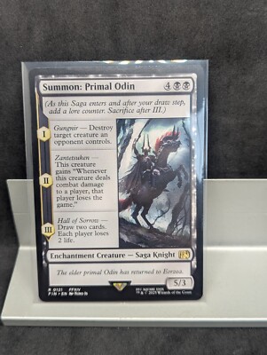 Summon: Primal Odin X1 NM Final Fantasy MTG | eBay