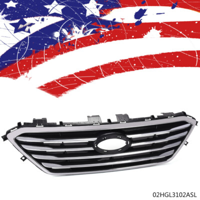 Fit For 2015 - 2016 Hyundai Sonata Front Grille Assembly Chrome ...